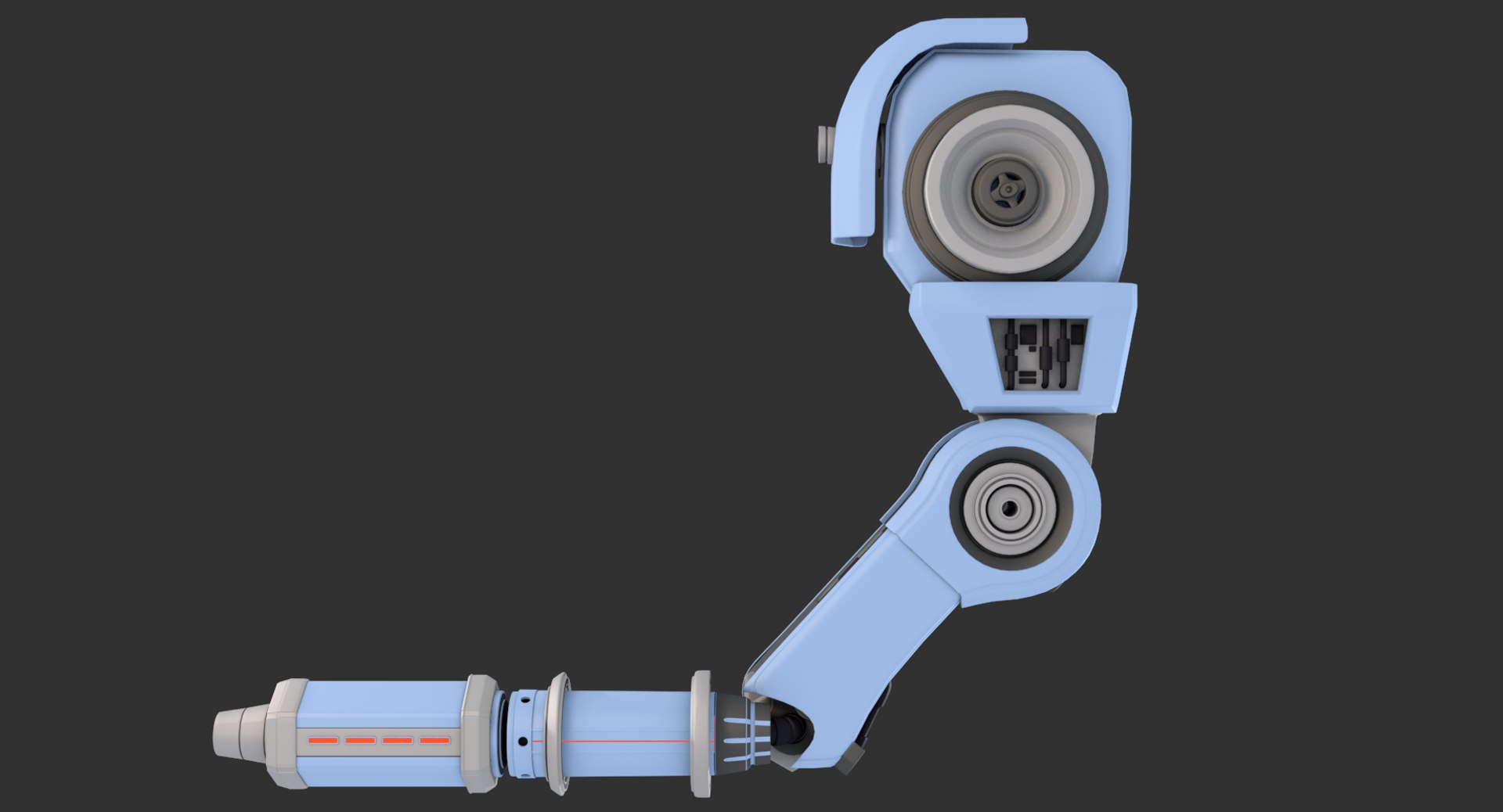 robot 11 - arm 3d max