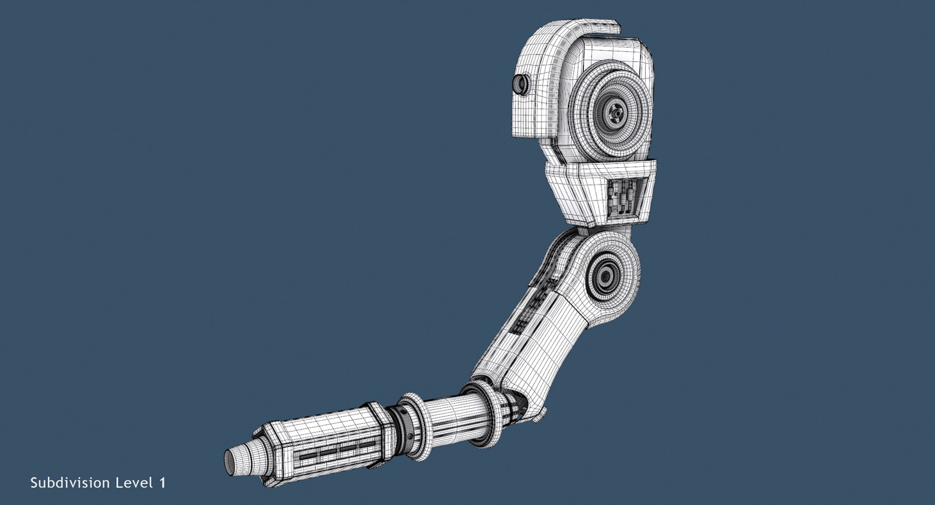 robot 11 - arm 3d max
