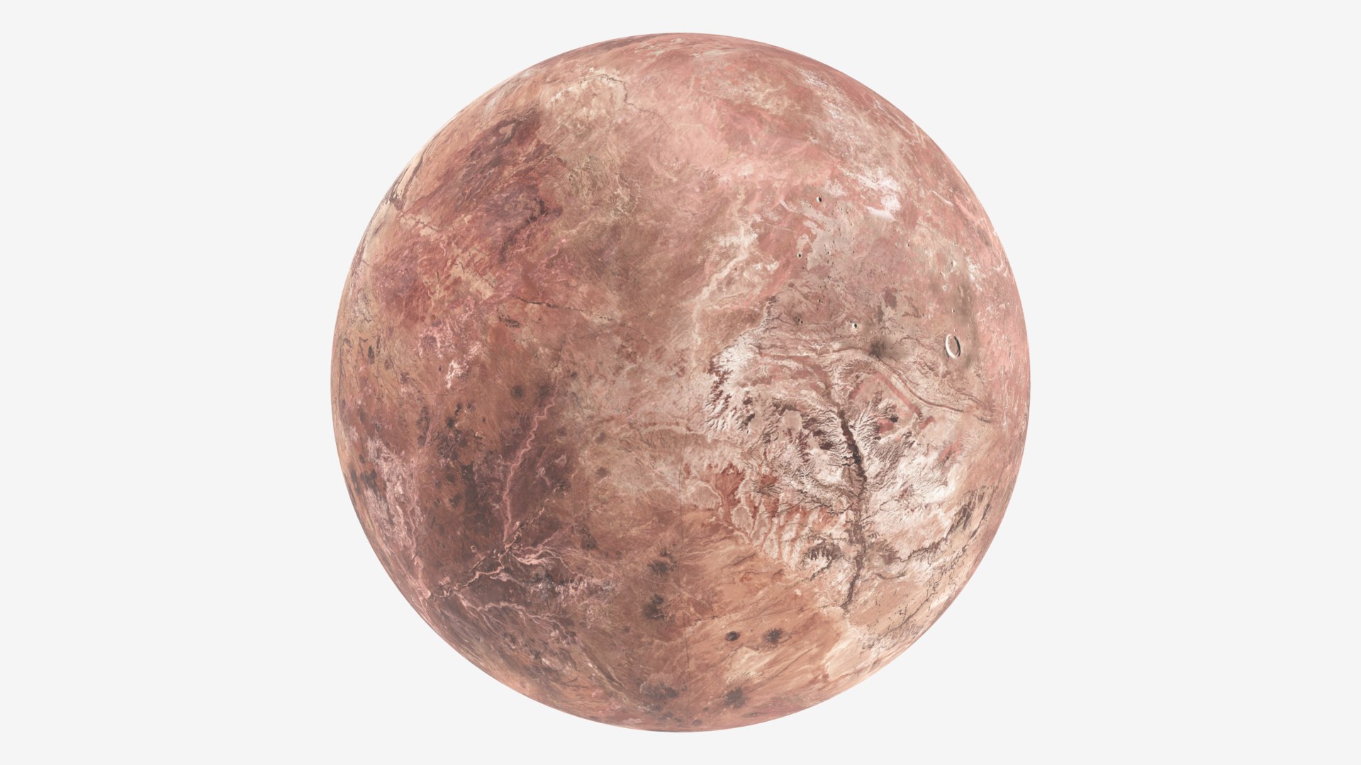 3D Dwarf Planet Makemake - TurboSquid 1727339