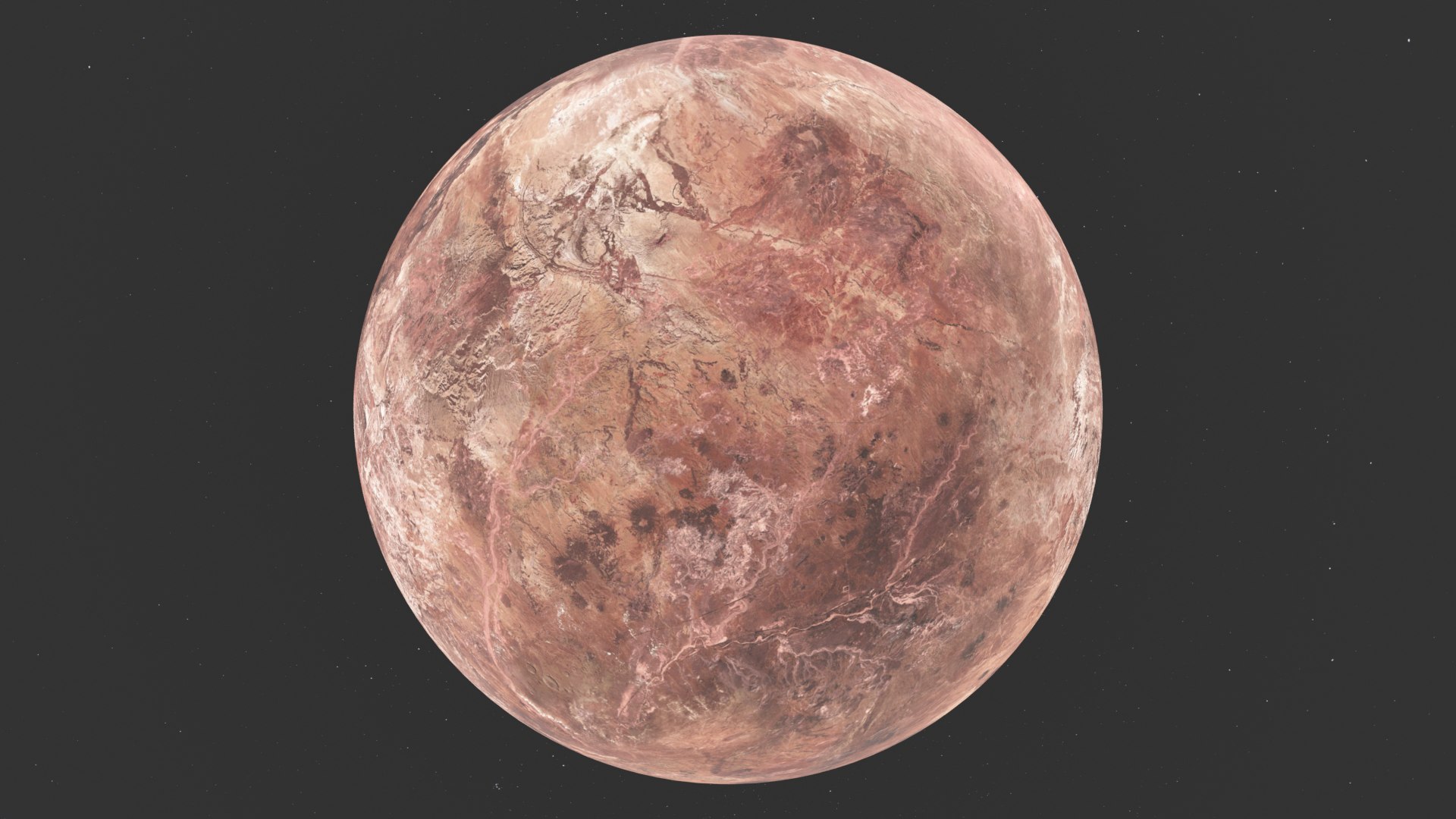 3D Dwarf Planet Makemake - TurboSquid 1727339