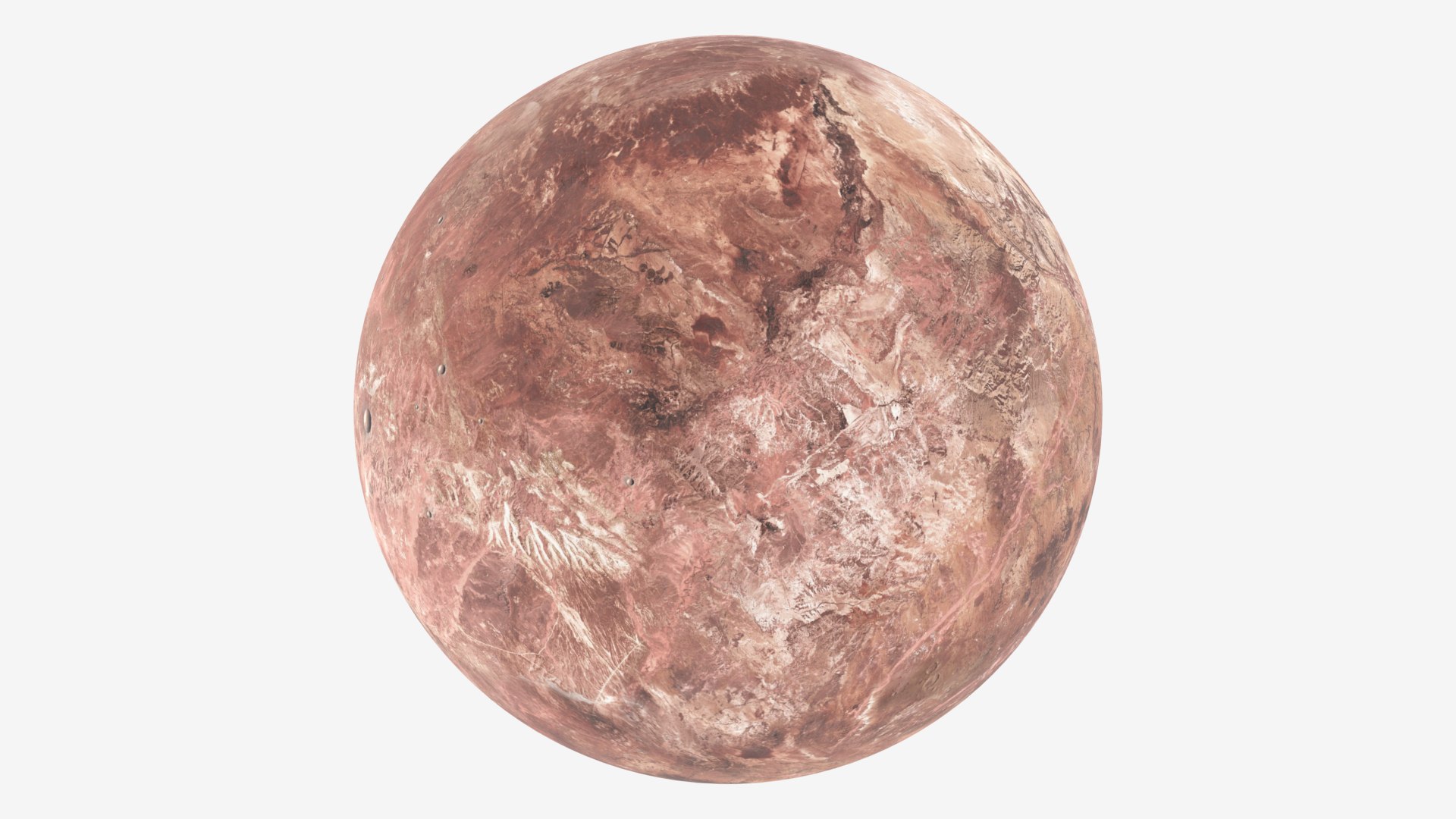 3D Dwarf Planet Makemake - TurboSquid 1727339