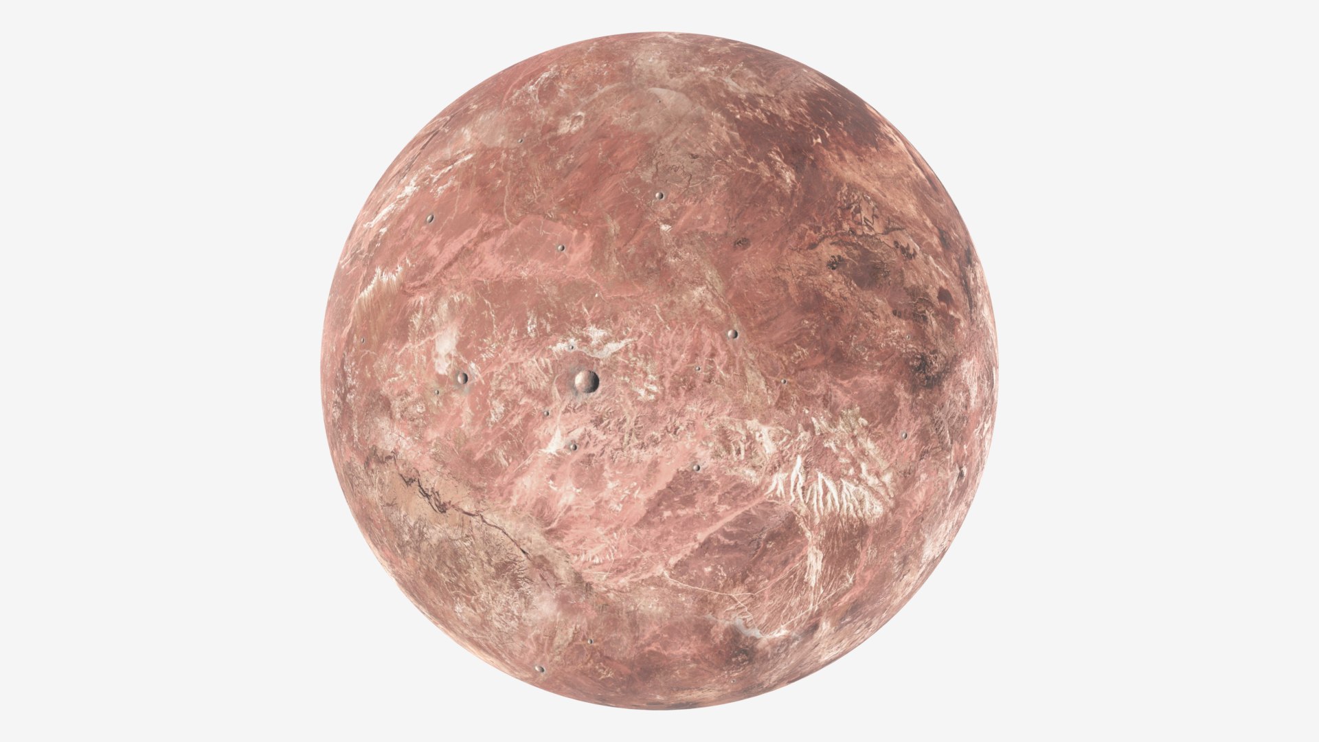 3D Dwarf Planet Makemake - TurboSquid 1727339