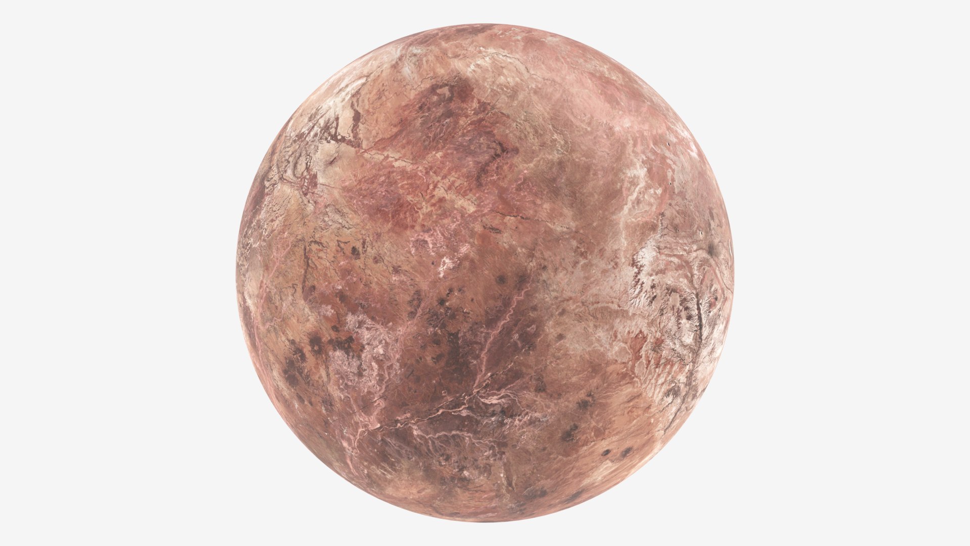 3D Dwarf Planet Makemake - TurboSquid 1727339