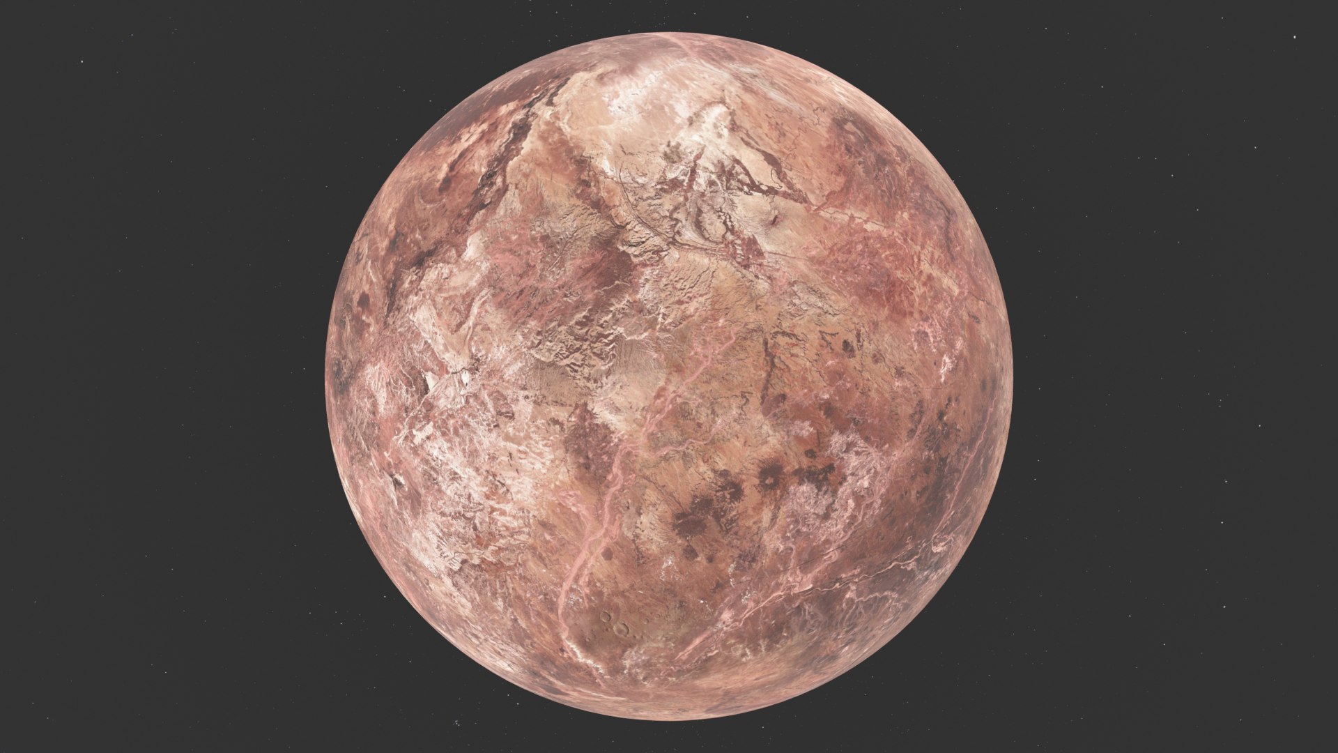 3D Dwarf Planet Makemake - TurboSquid 1727339