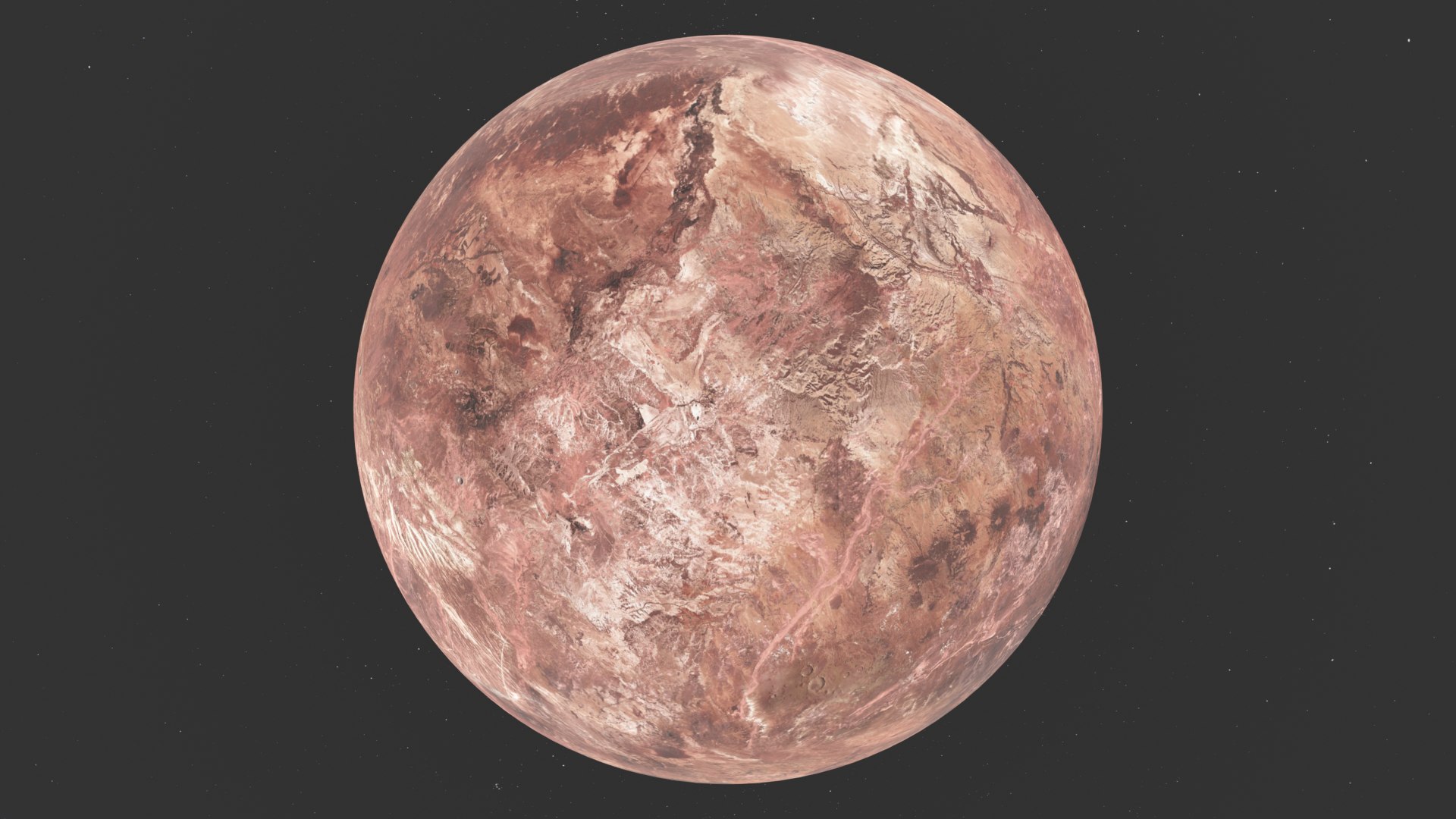 3D Dwarf Planet Makemake - TurboSquid 1727339