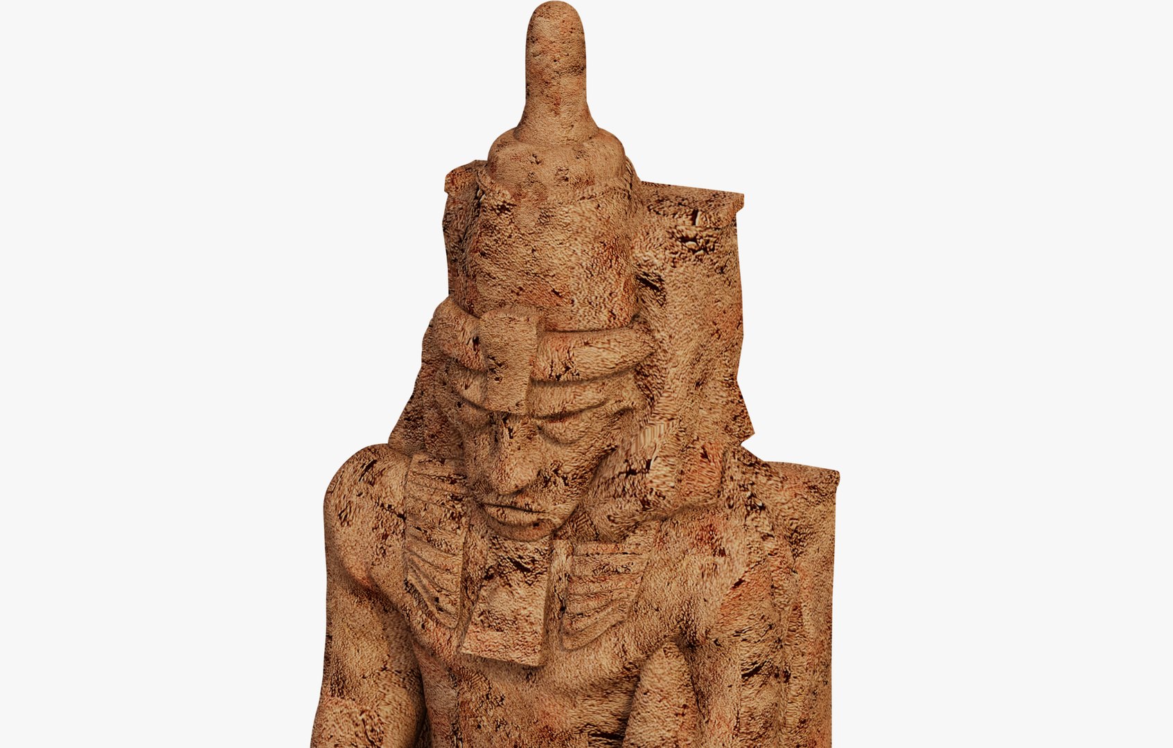 Abu Simbel Statue 3D - TurboSquid 1977162