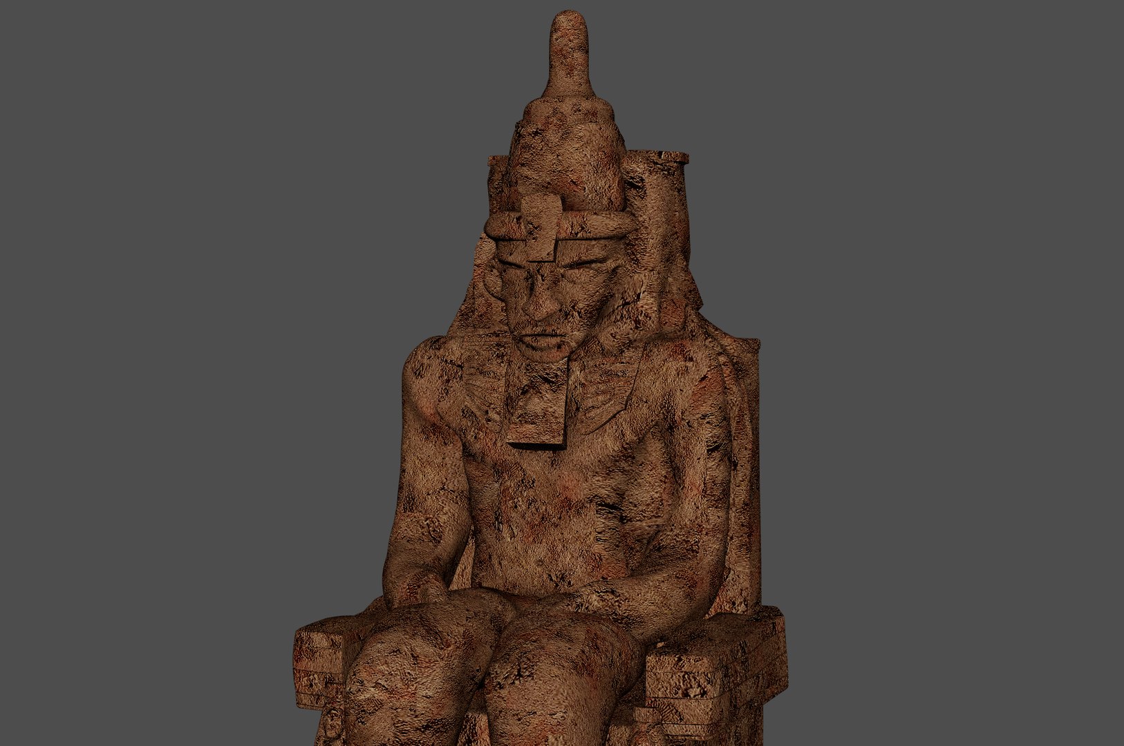Abu Simbel Statue 3D - TurboSquid 1977162