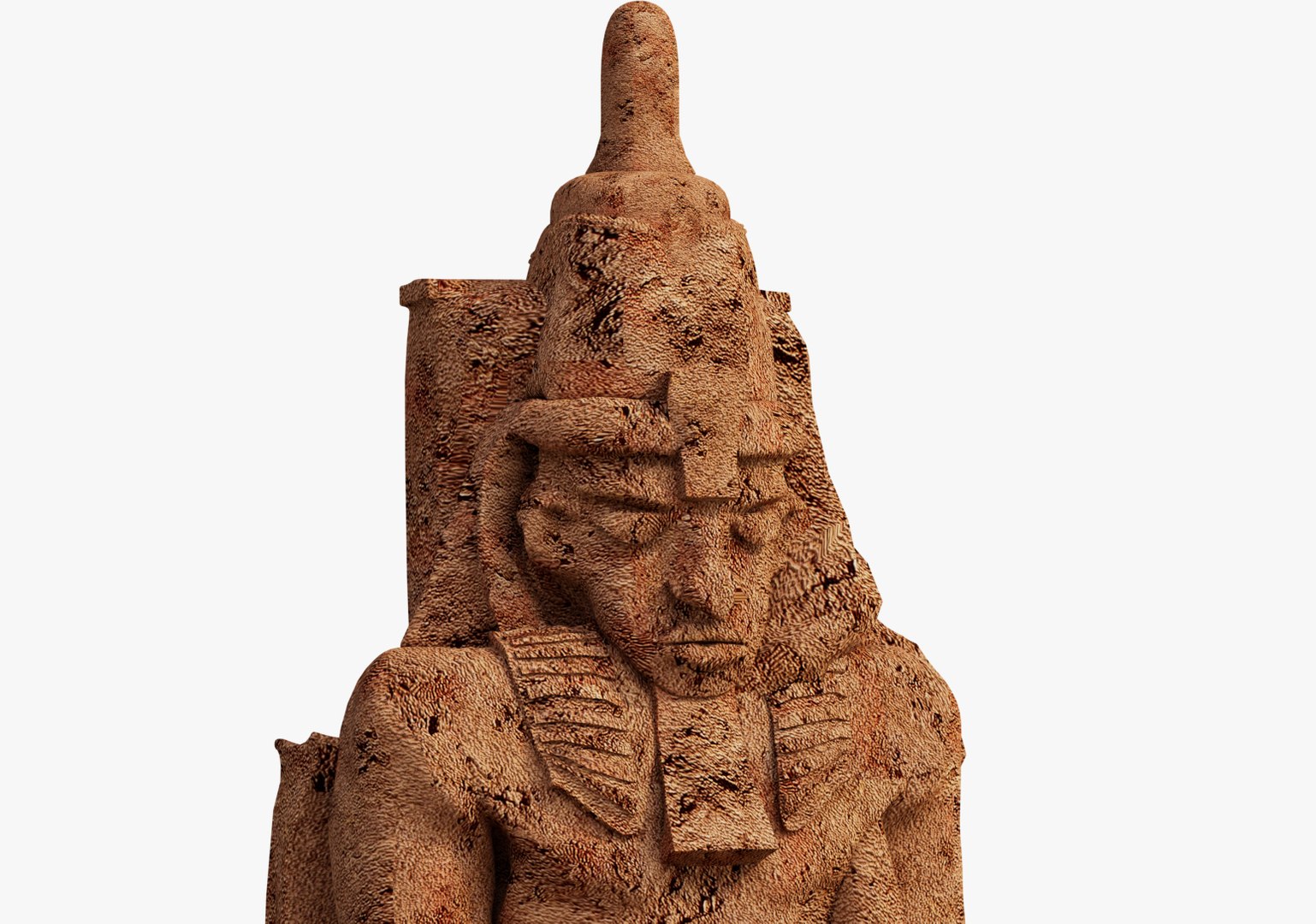 Abu Simbel Statue 3D - TurboSquid 1977162