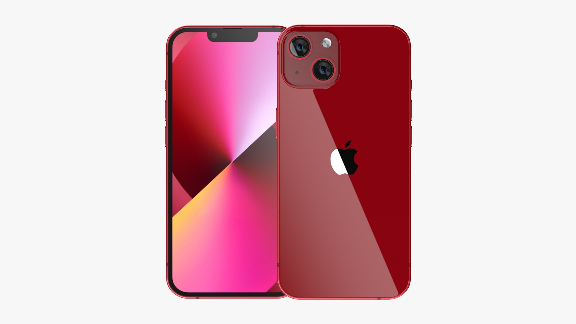 3D model Apple iPhone 13 Red - TurboSquid 1739123