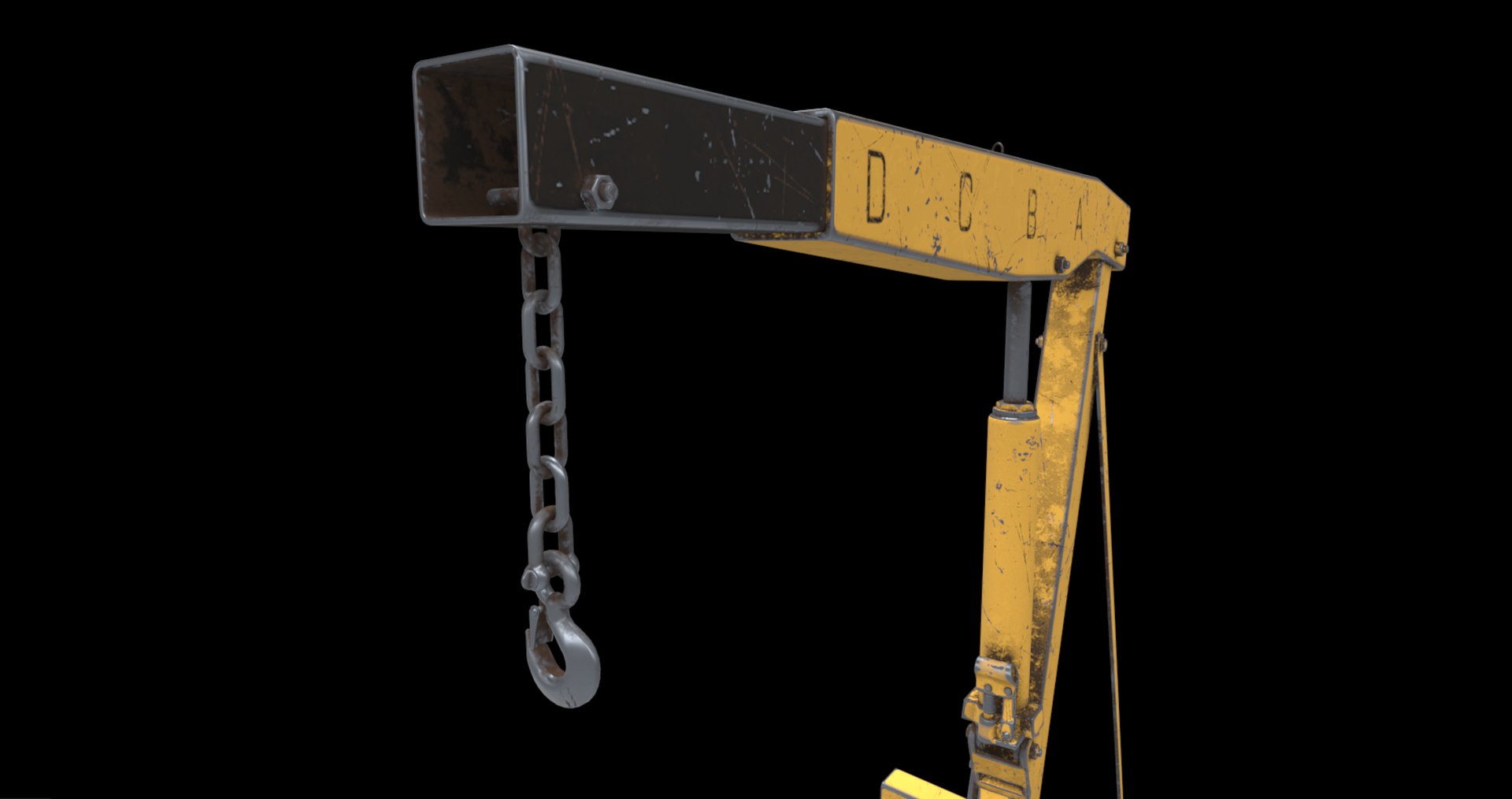 Engine Hoist 3D Model - TurboSquid 2277517