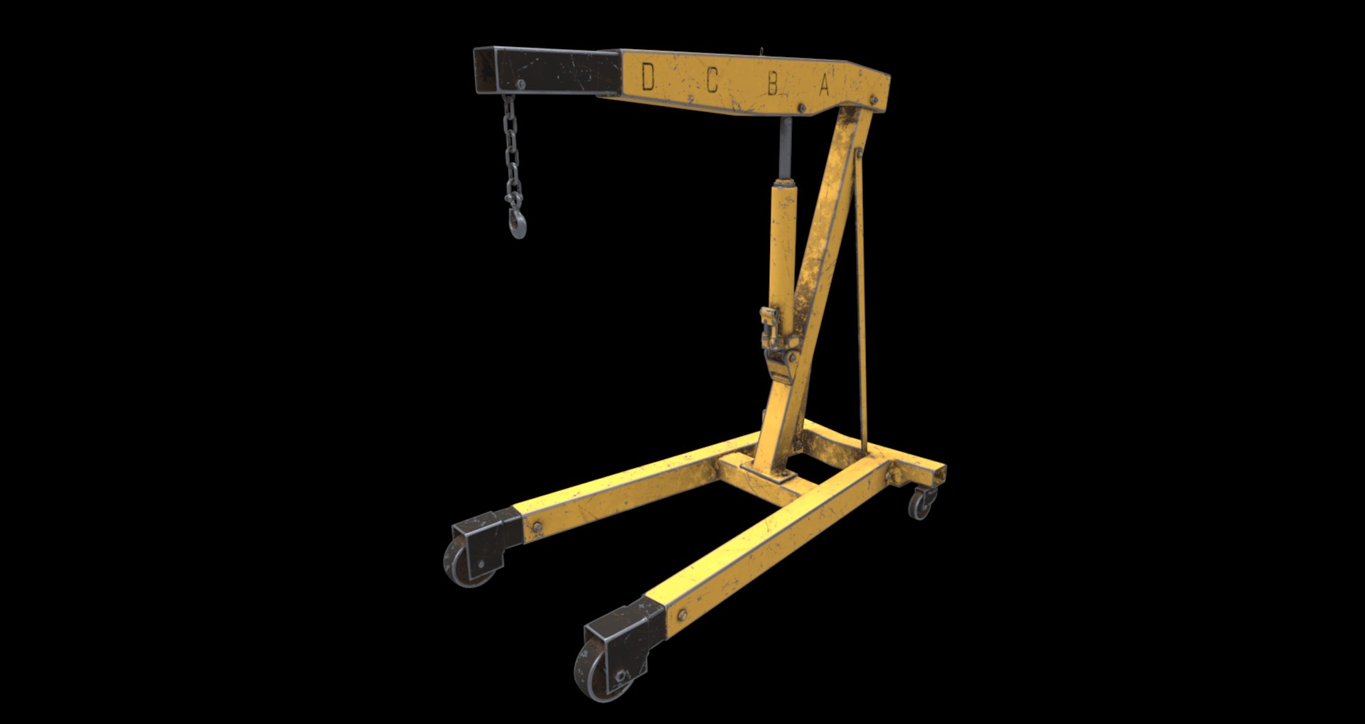 Engine Hoist 3D Model - TurboSquid 2277517