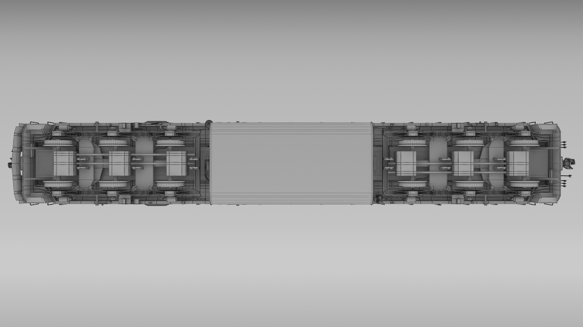 3D locomotive sd40-2 kcs sd40 model - TurboSquid 1567990
