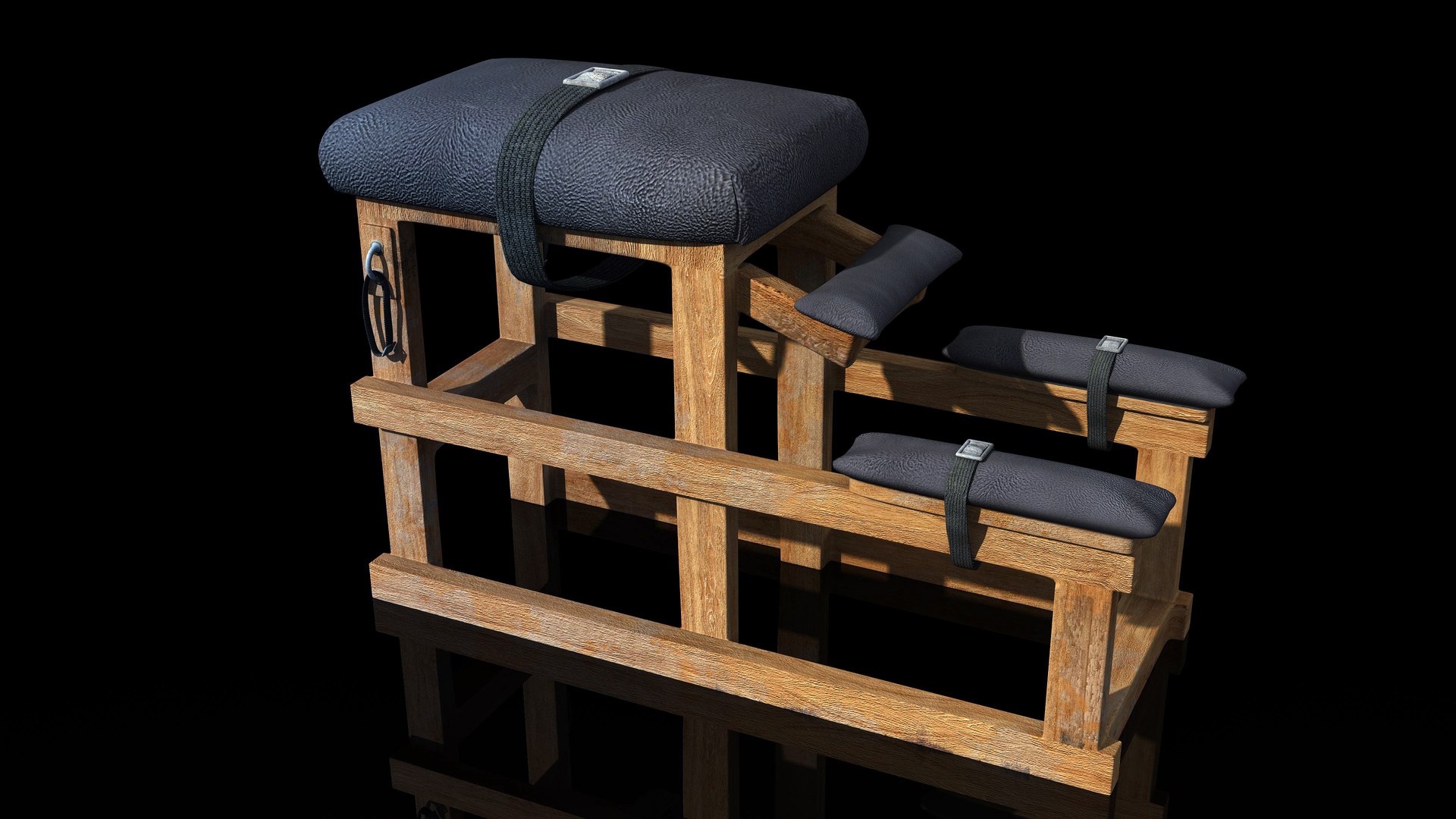 Spanking Bench 3D - TurboSquid 2155113