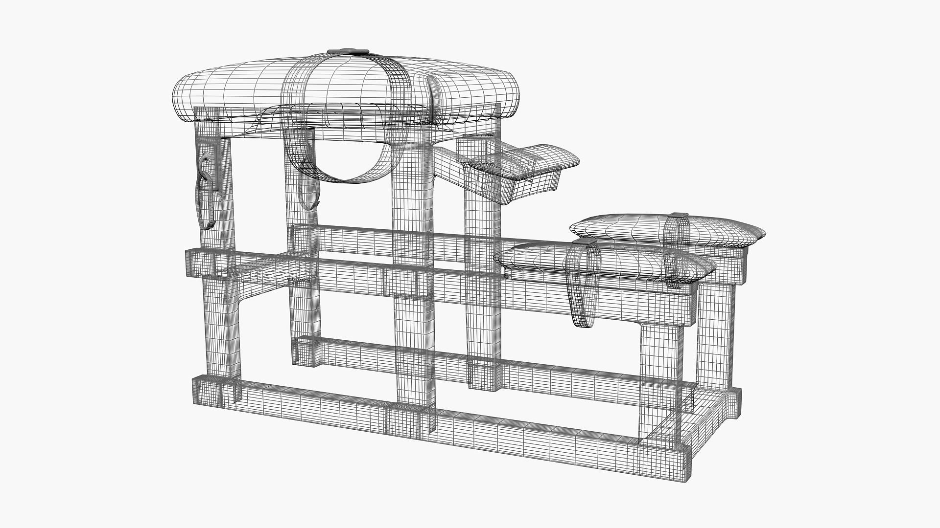 Spanking Bench 3D - TurboSquid 2155113