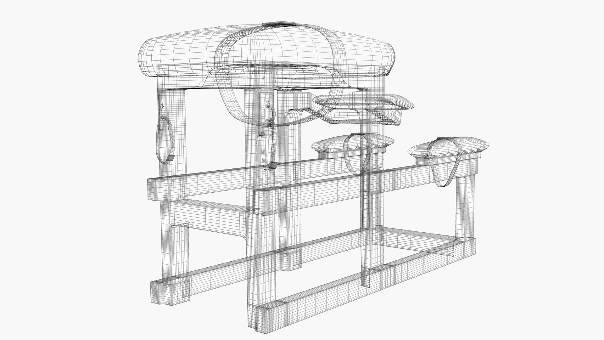 Spanking Bench 3D - TurboSquid 2155113