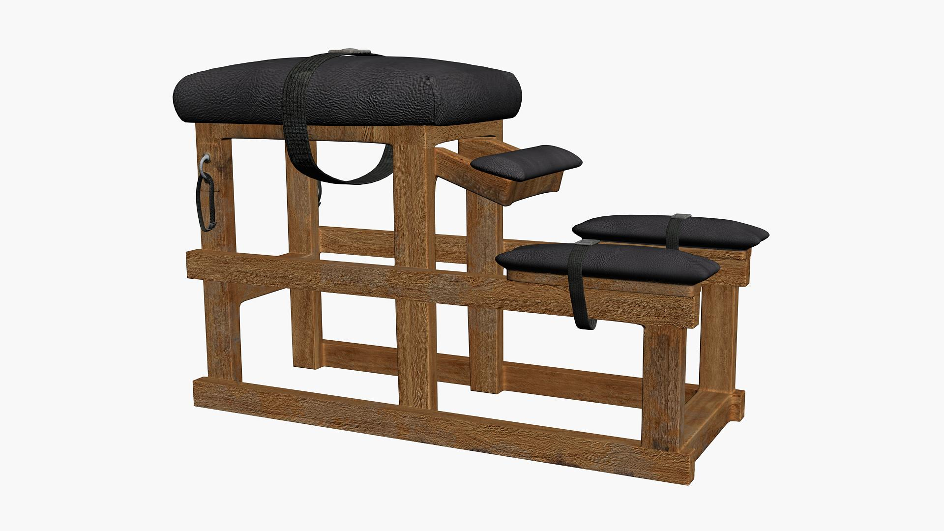 Spanking Bench 3D - TurboSquid 2155113
