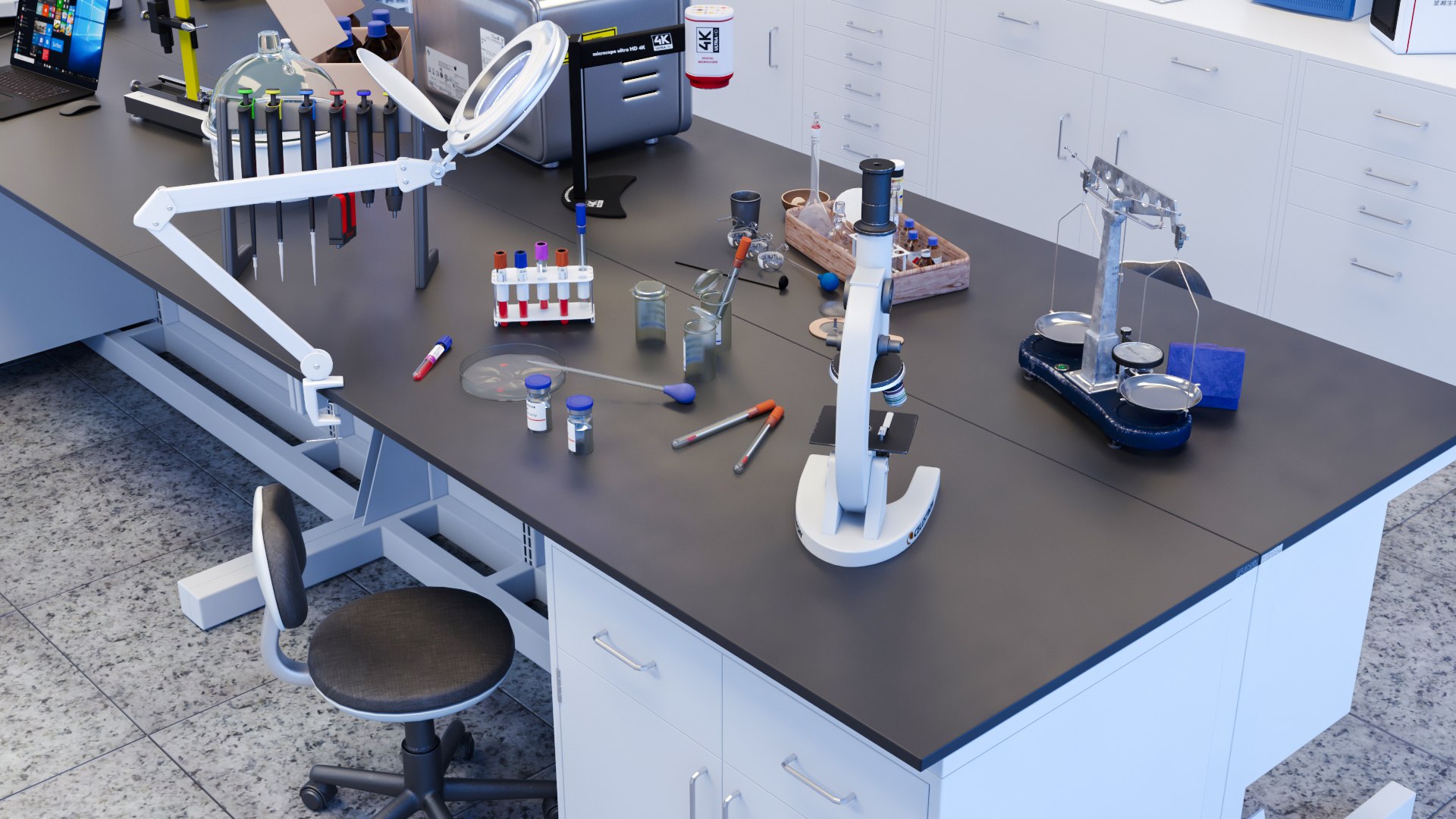 3D Laboratory - TurboSquid 1777164