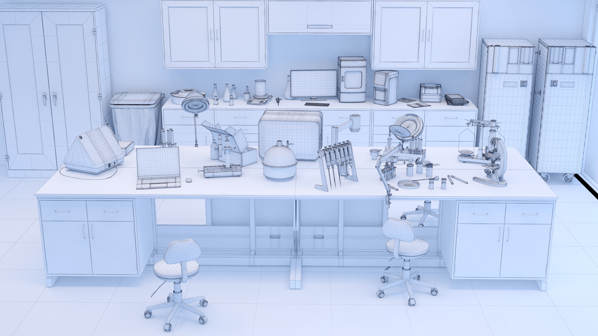 3D Laboratory - TurboSquid 1777164