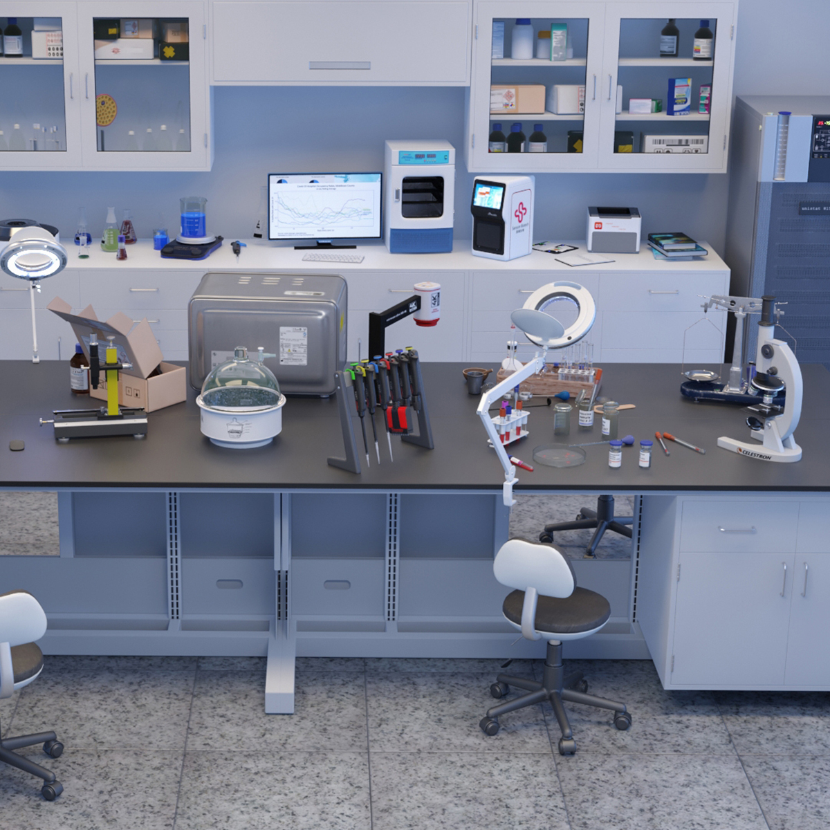 3D Laboratory - TurboSquid 1777164