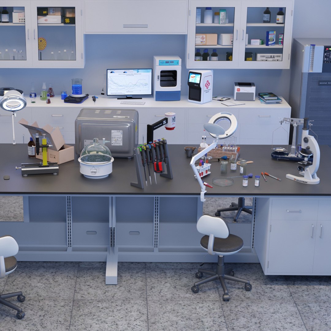 3D Laboratory - TurboSquid 1777164