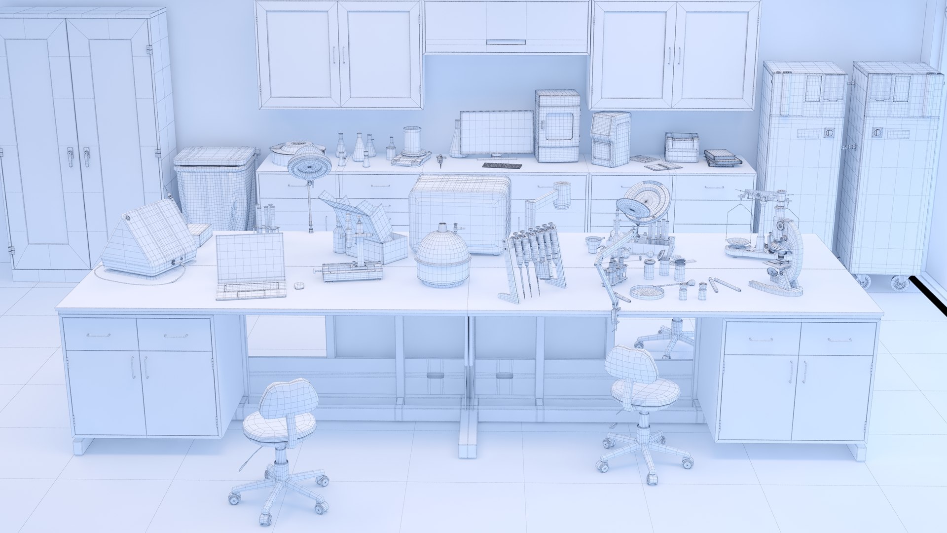 3D Laboratory - TurboSquid 1777164