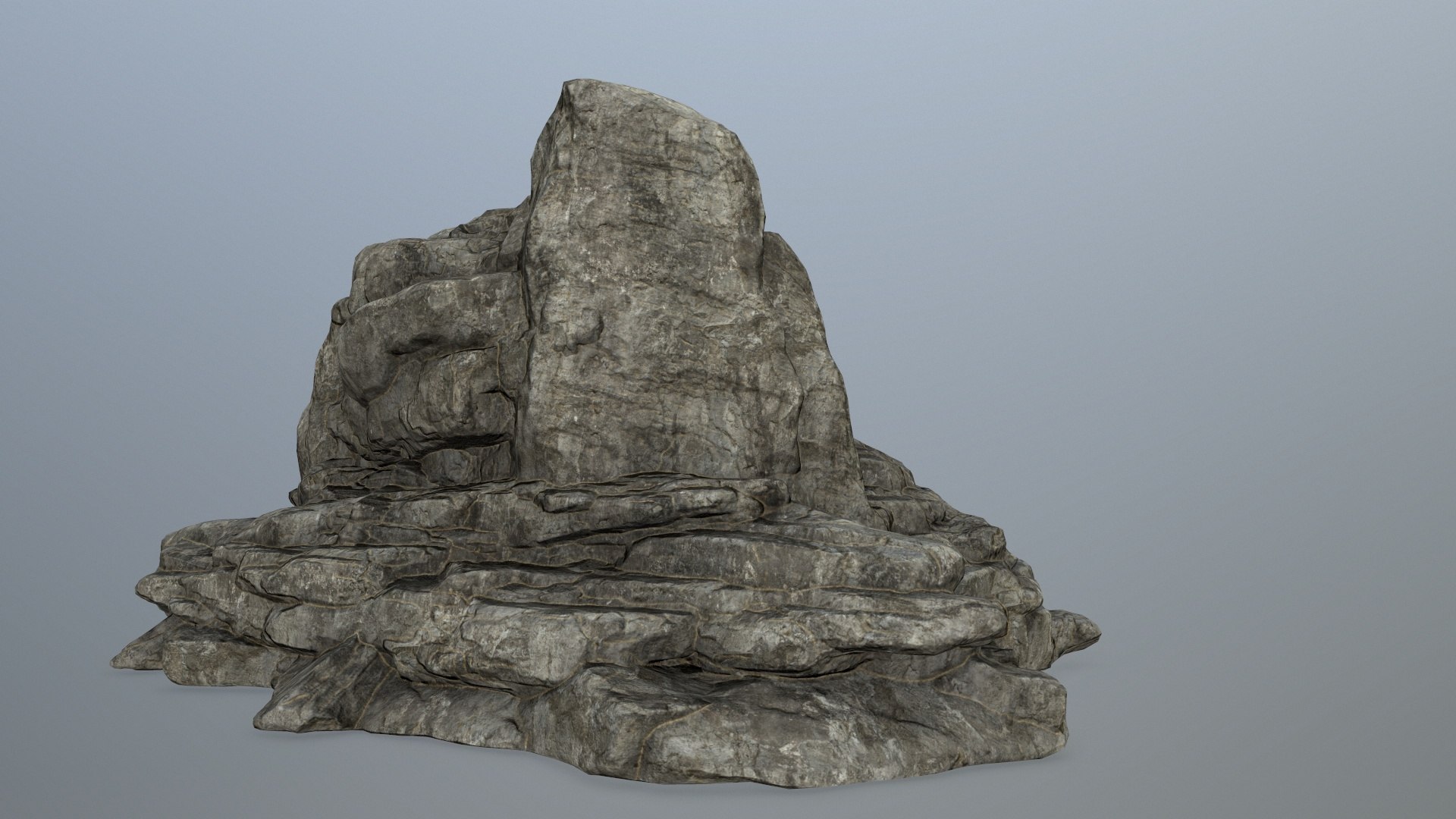Rock Model - TurboSquid 1386496