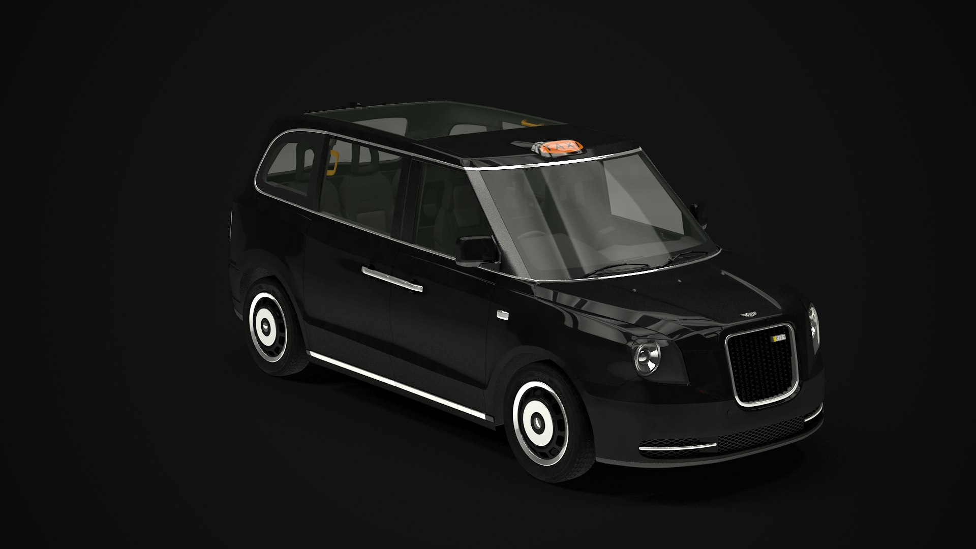 London Taxi 3D Model - TurboSquid 1596557