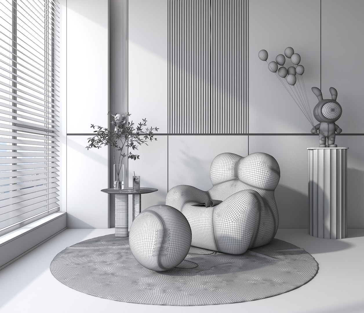 3D BandB Up 50 Gaetano Pesce 2019 Armchairs - TurboSquid 2090669