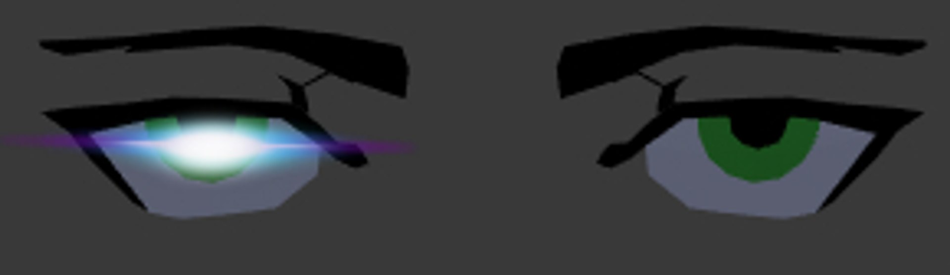 3D Mesh Anime Eyes Pack - TurboSquid 1165995