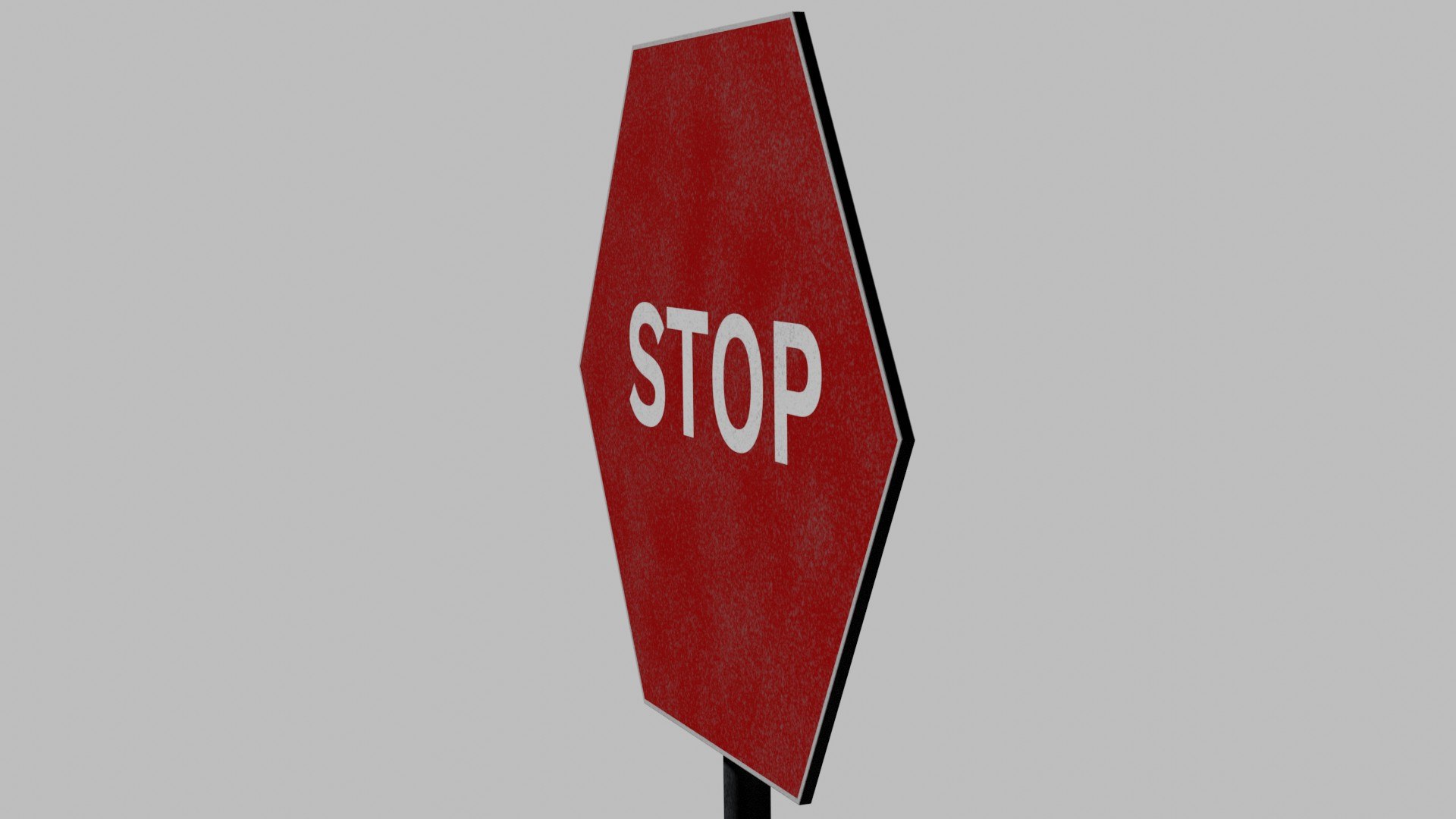 Stop Sign model - TurboSquid 1800277