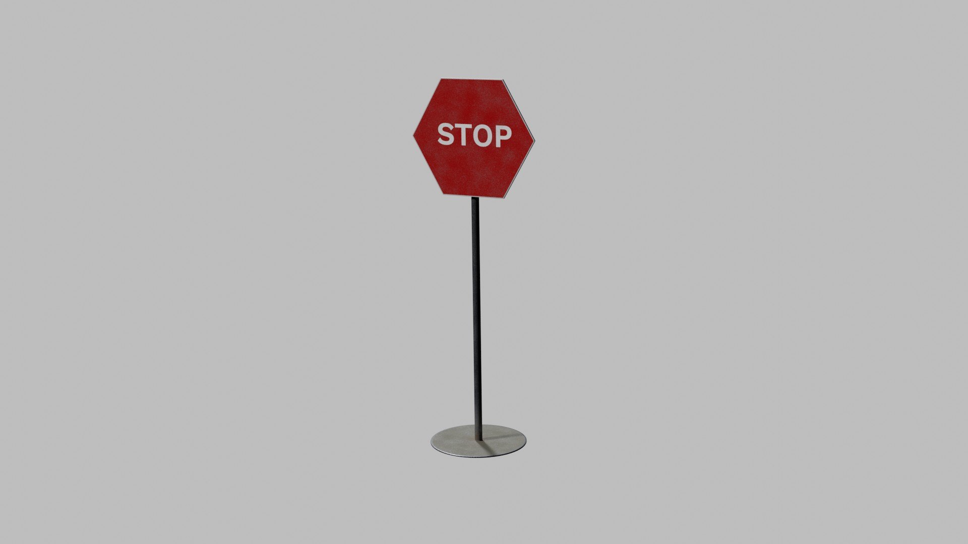 Stop Sign model - TurboSquid 1800277
