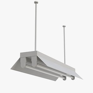 3d model studio light ceiling frame