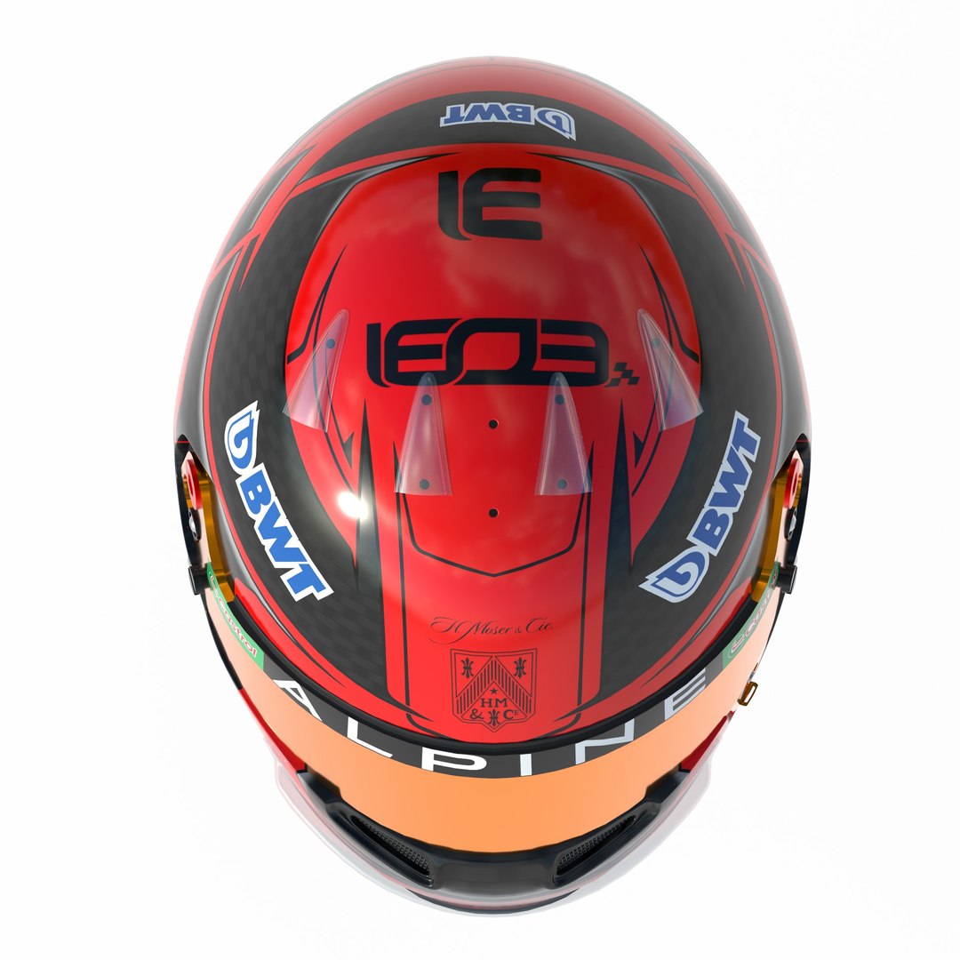 F1 Esteban Ocon Helmet 2024 3D Model - TurboSquid 2251901