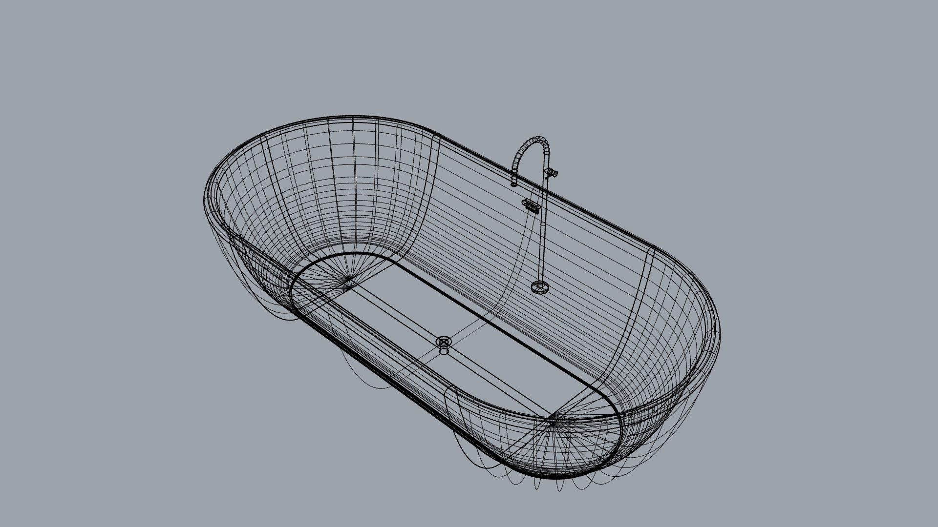 Freestanding Bathtub 3D Model - TurboSquid 2012616