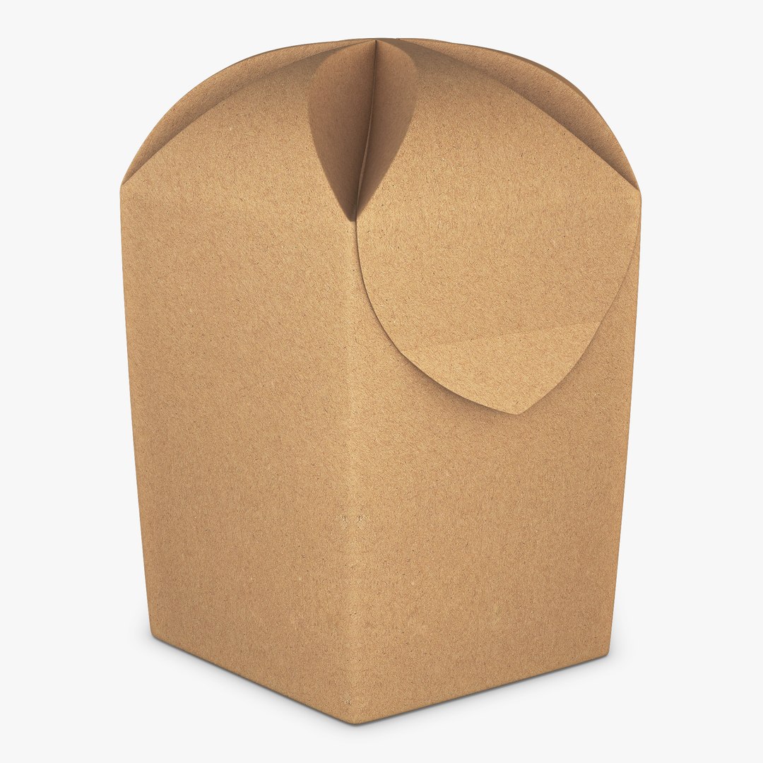 3D Package Cardboard Hexagon Petal Box M 2 model - TurboSquid 2148410