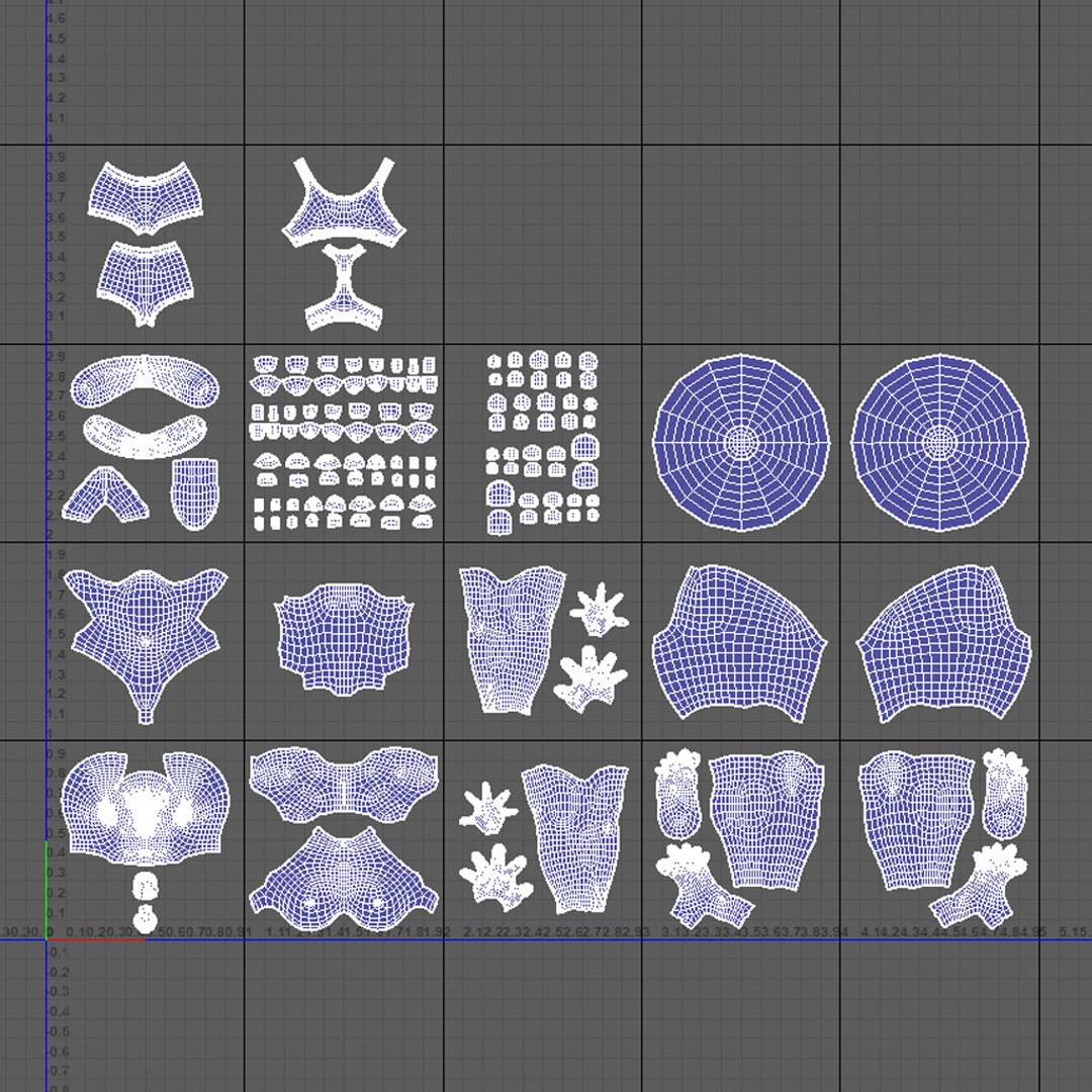 3D Obese Woman Basemesh Model - TurboSquid 2287990