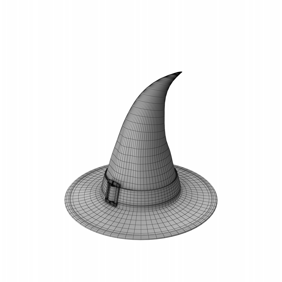 Witch Hat 3D Model - TurboSquid 2331105