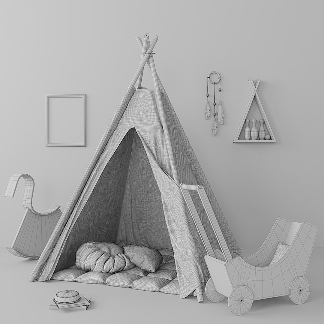 3D Model Children Set - TurboSquid 1478070