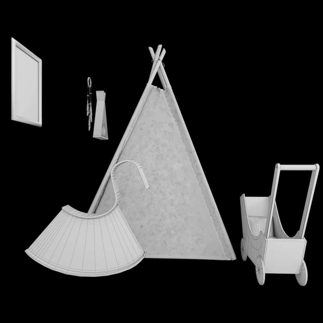 3D Model Children Set - TurboSquid 1478070