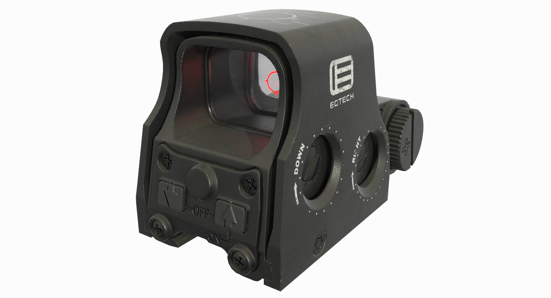 3D Model Holographic Weapon Sight - TurboSquid 1311247