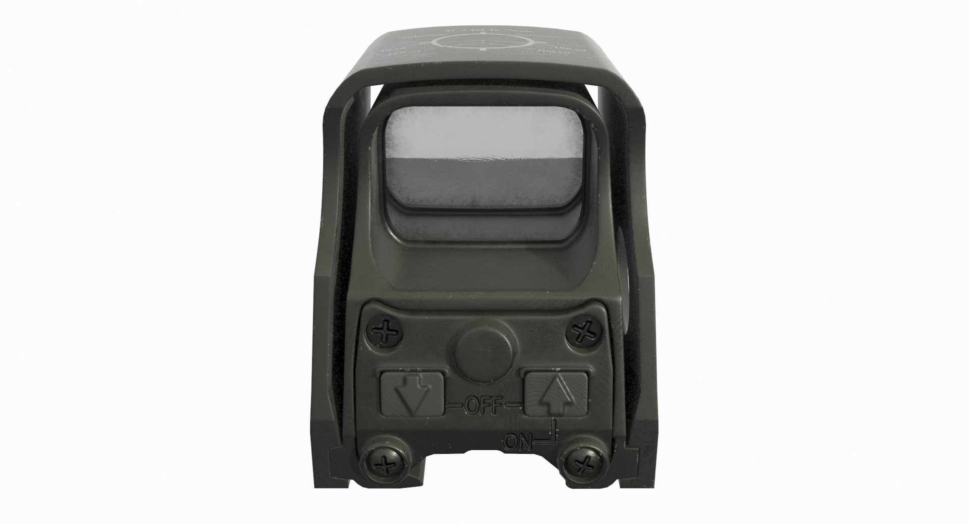 3D model holographic weapon sight - TurboSquid 1311247