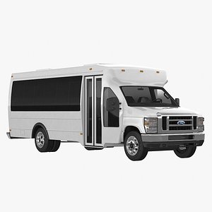 3D model generic shuttle bus - TurboSquid 1540920