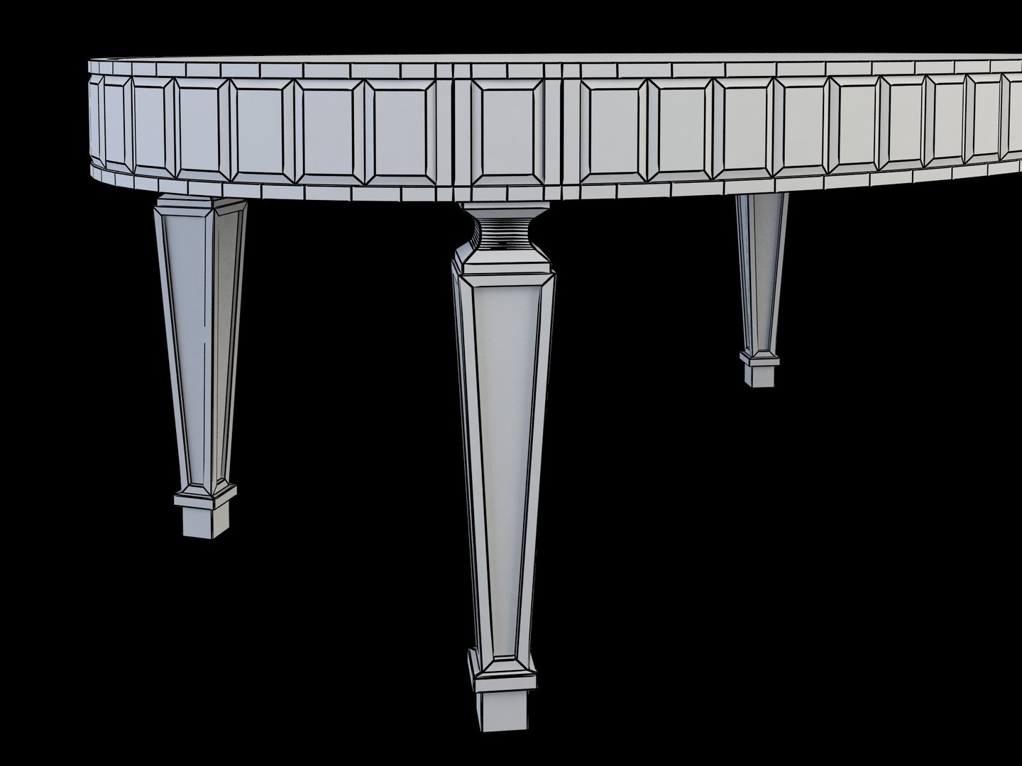 Free Cocktail Table 3d Model