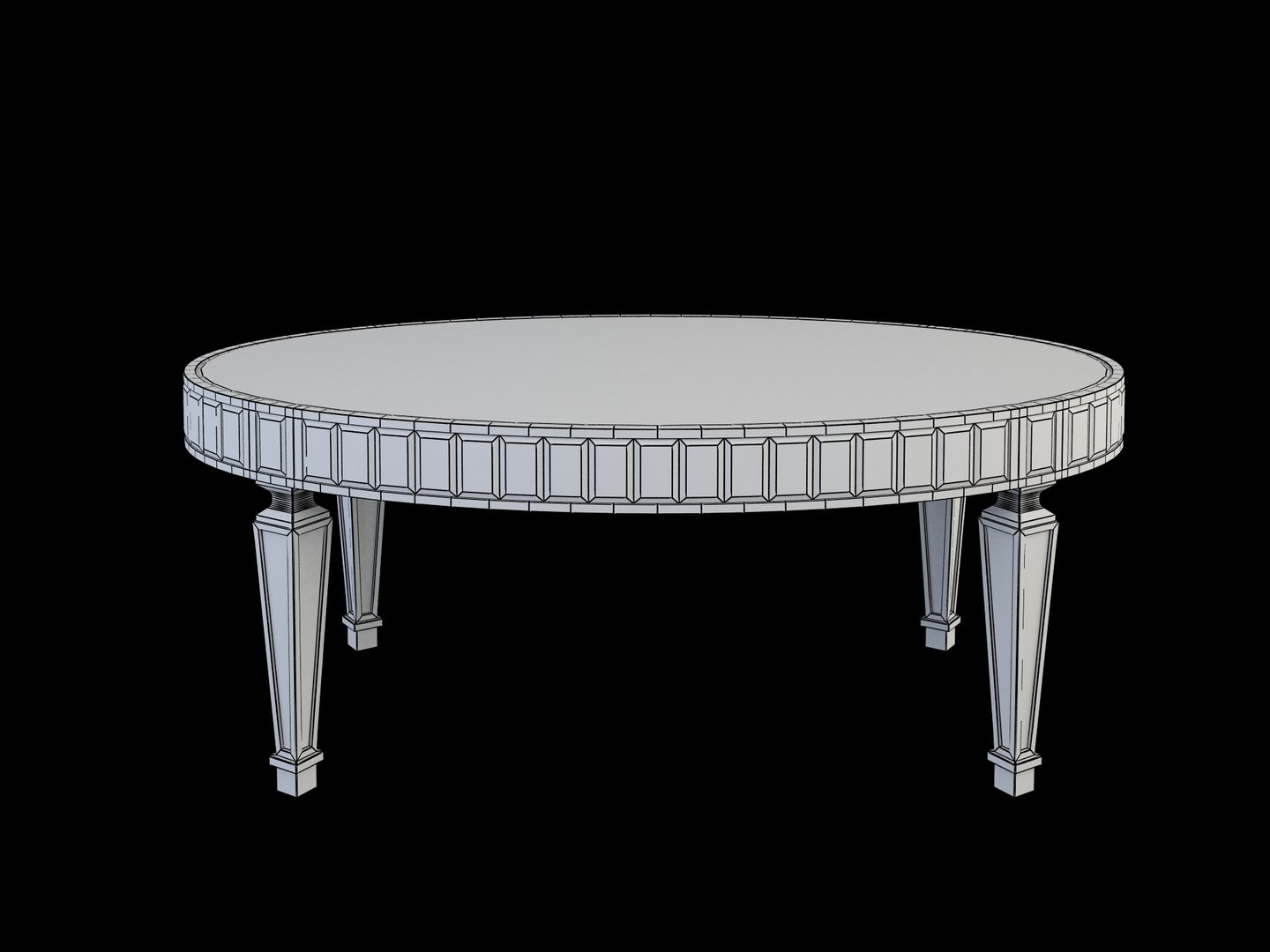 Free Cocktail Table 3d Model