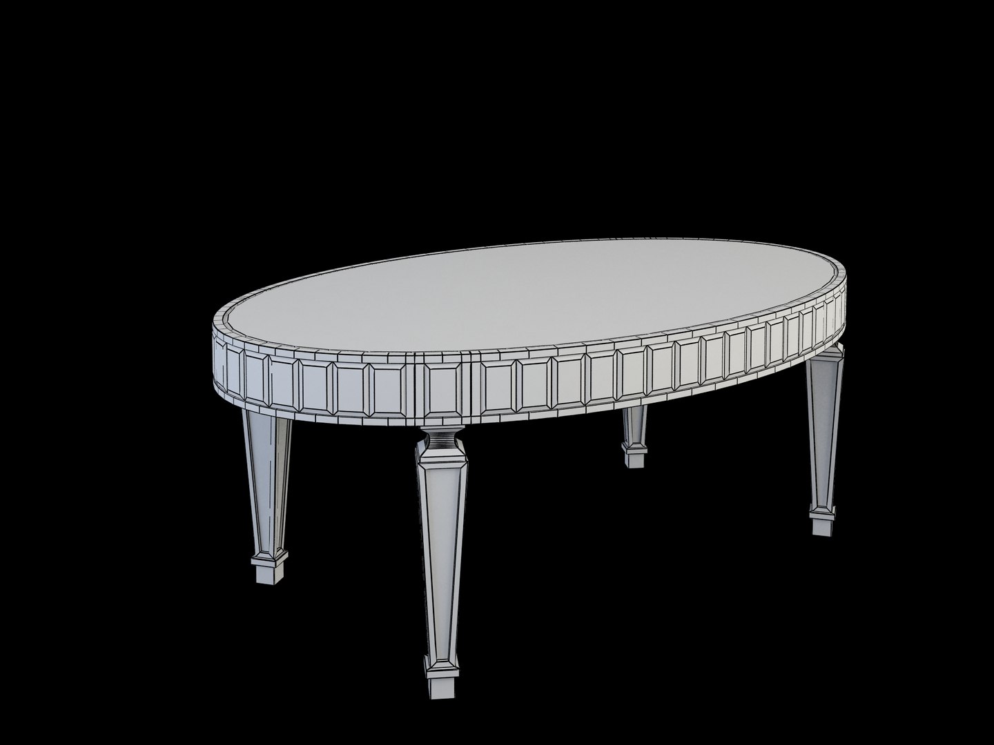 Free Cocktail Table 3d Model