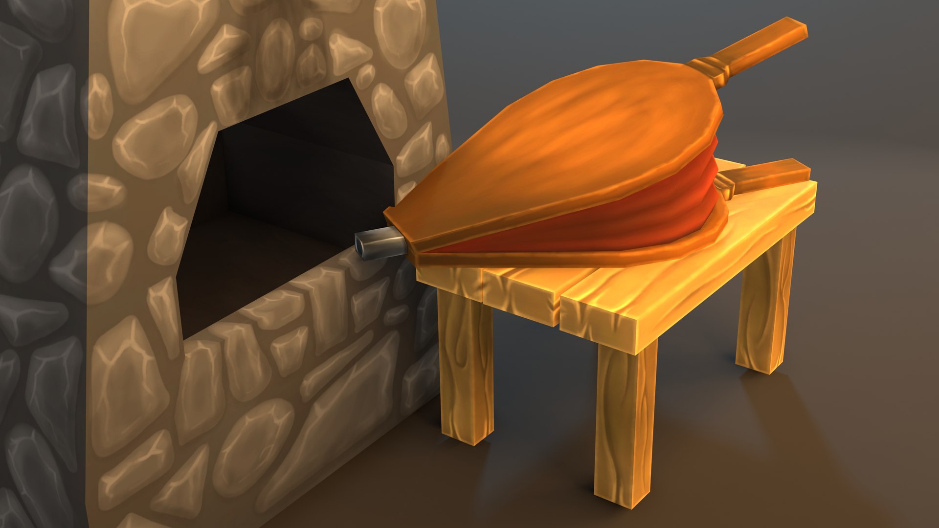 Game Ready Low Poly Stylized Forge Model - TurboSquid 1848961