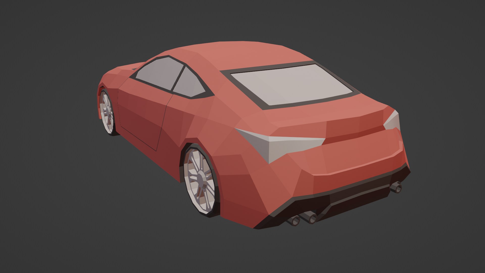 Low Poly Car Lexus RCF 3D Model - TurboSquid 2171950