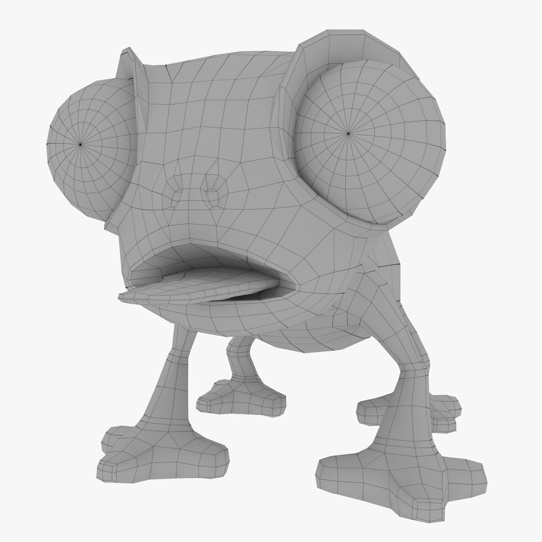 Lizard Cartoon Character 3D Model - TurboSquid 1230679