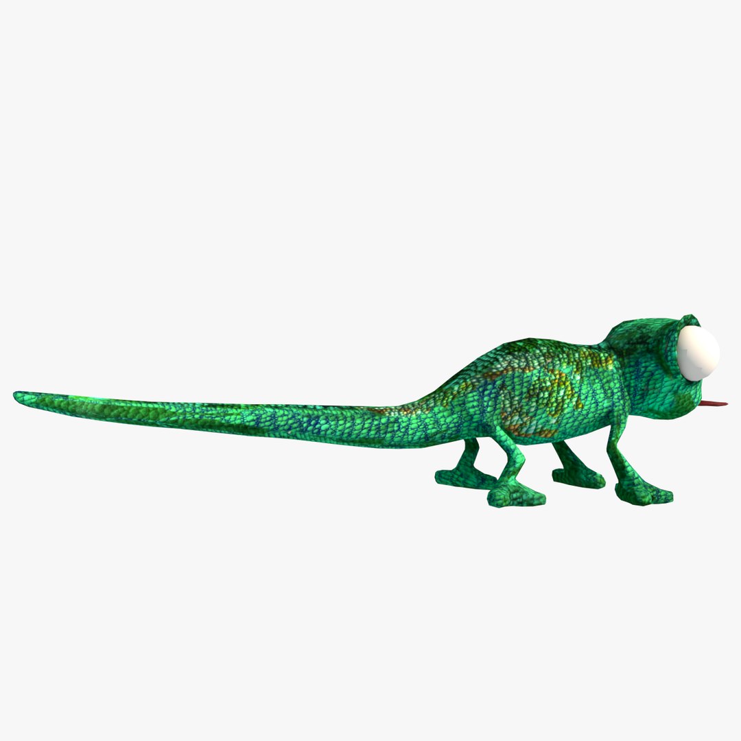 Lizard Cartoon Character 3D Model - TurboSquid 1230679