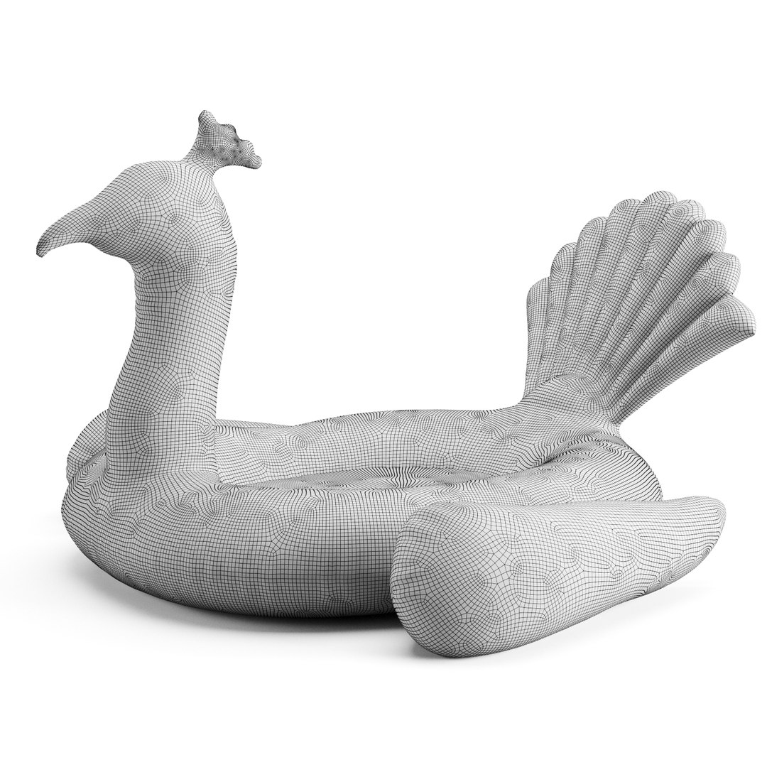 Inflatable Floats Birds 3D Model - TurboSquid 1533669